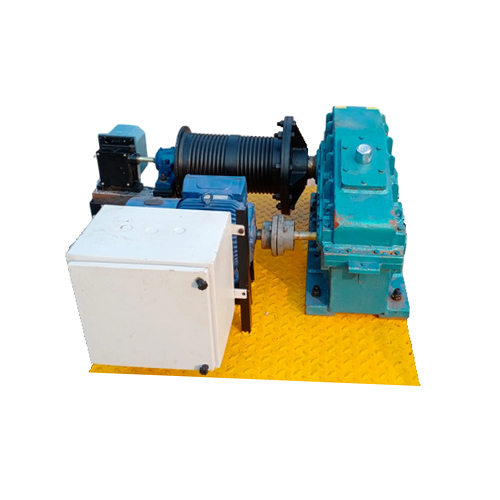 Heavy Duty Winch Machine - Feature: Simple Control at Best Price in ...