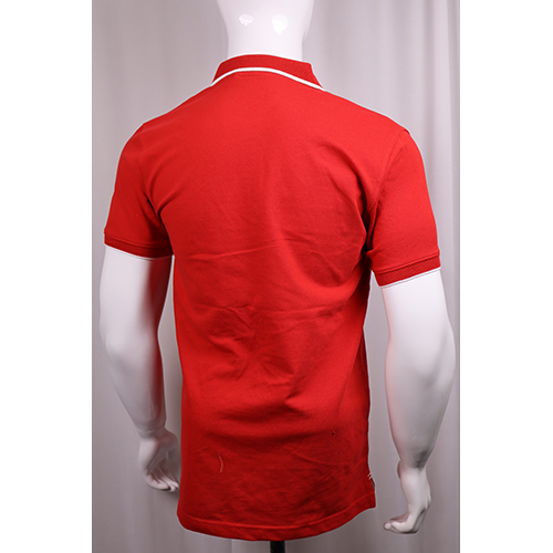 Red Collar T-shirt - Color: Different Available at Best Price in ...