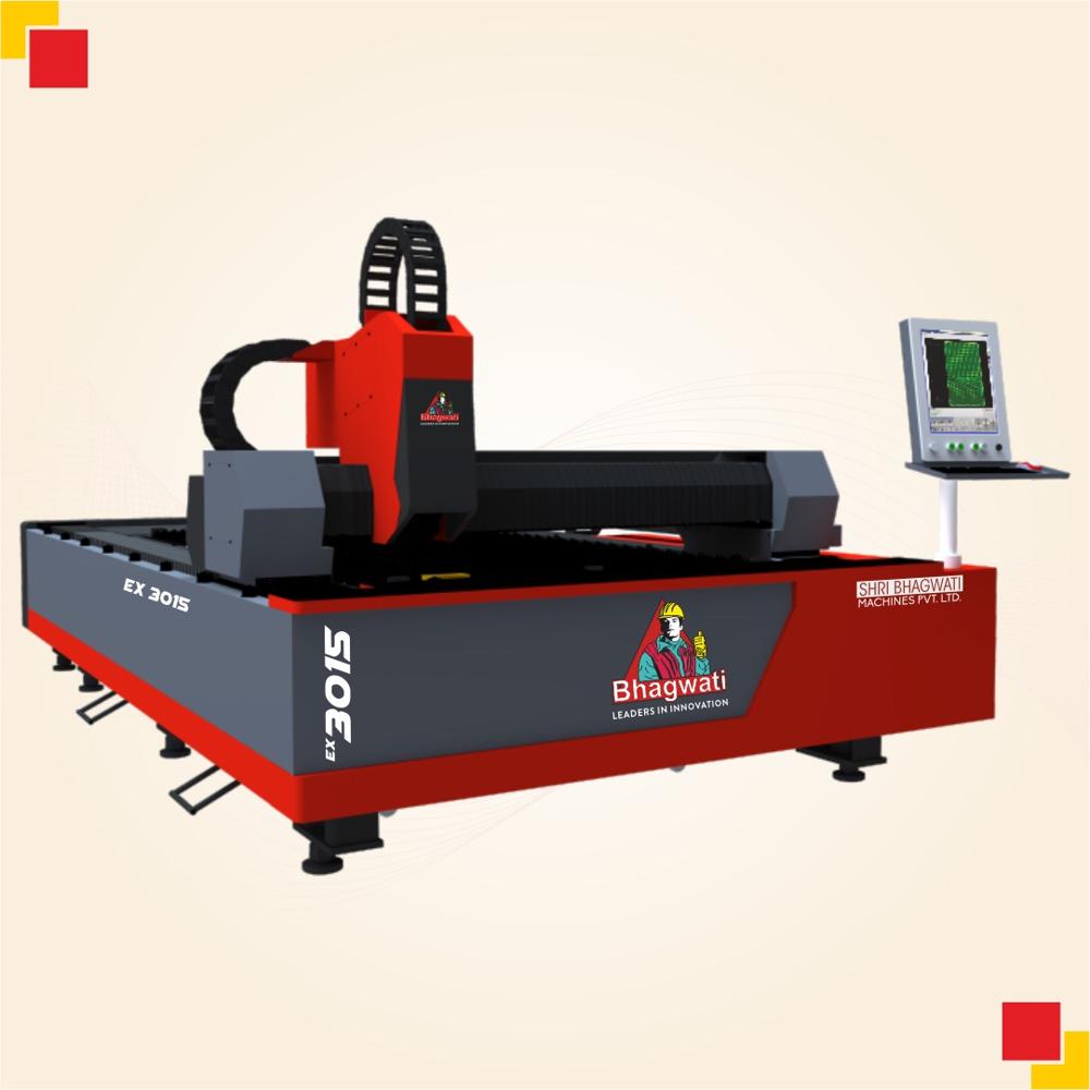Ex-6025 Fiber Laser Cutting Machine - With Enclosure & Exchange Table ...