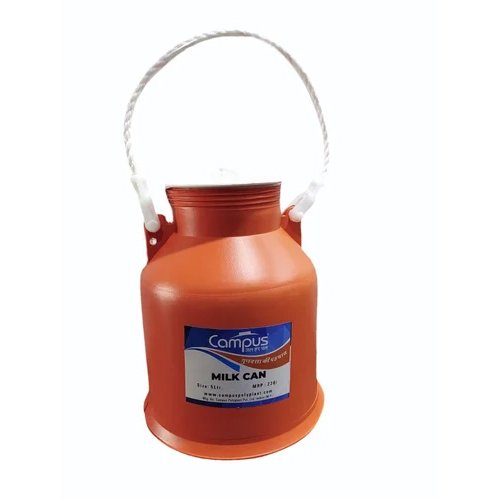 5 Ltr Milk Can - Color: Red at Best Price in Indore | Campus Poly Plast ...