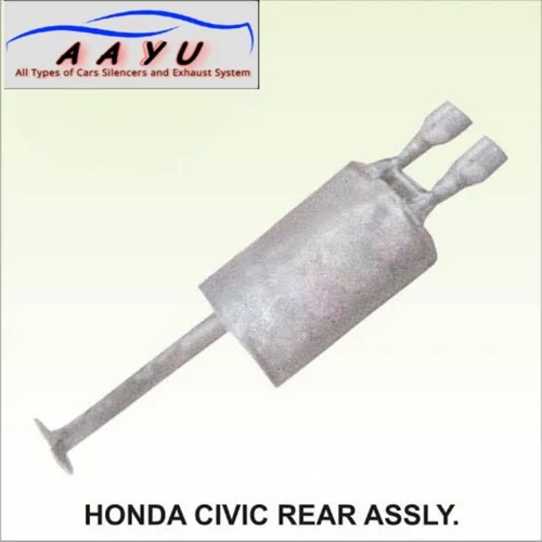 Honda Civic Rear Silencer Assembly - Color: Silver at Best Price in ...