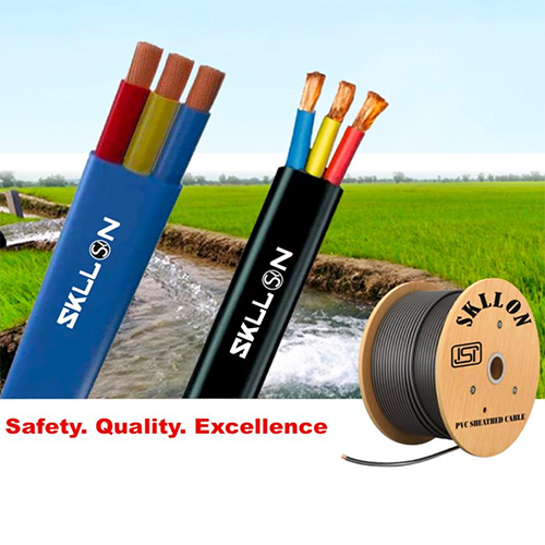 Submersible Flat Cable - Color: Black at Best Price in Valsad | Thakkar ...