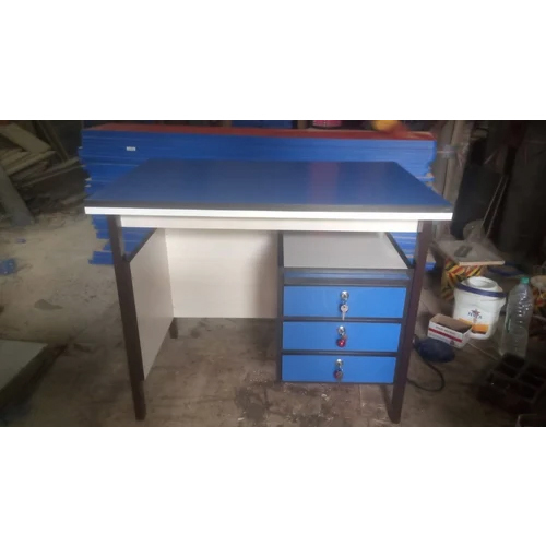 Office Iron Table - Color: Blue at Best Price in Kolkata | Steel Wood