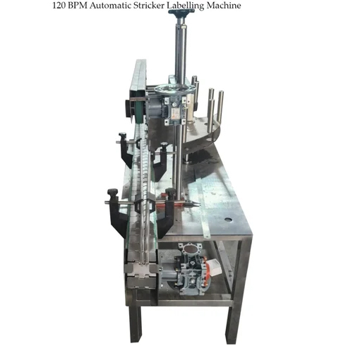 120 Bpm Automatic Stricker Labelling Machine - Color: Silver at Best ...