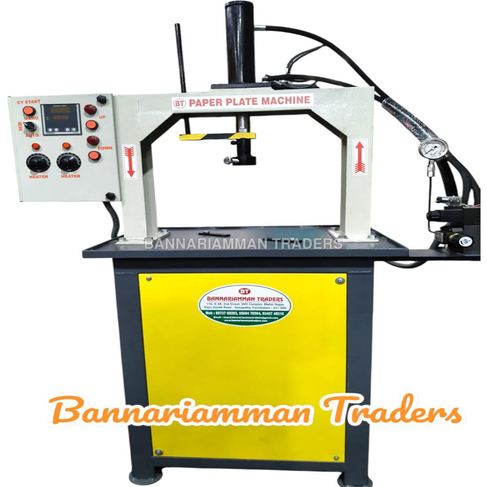 Automatic Single Die Paper Plate Machine - Color: Powder Coating at ...