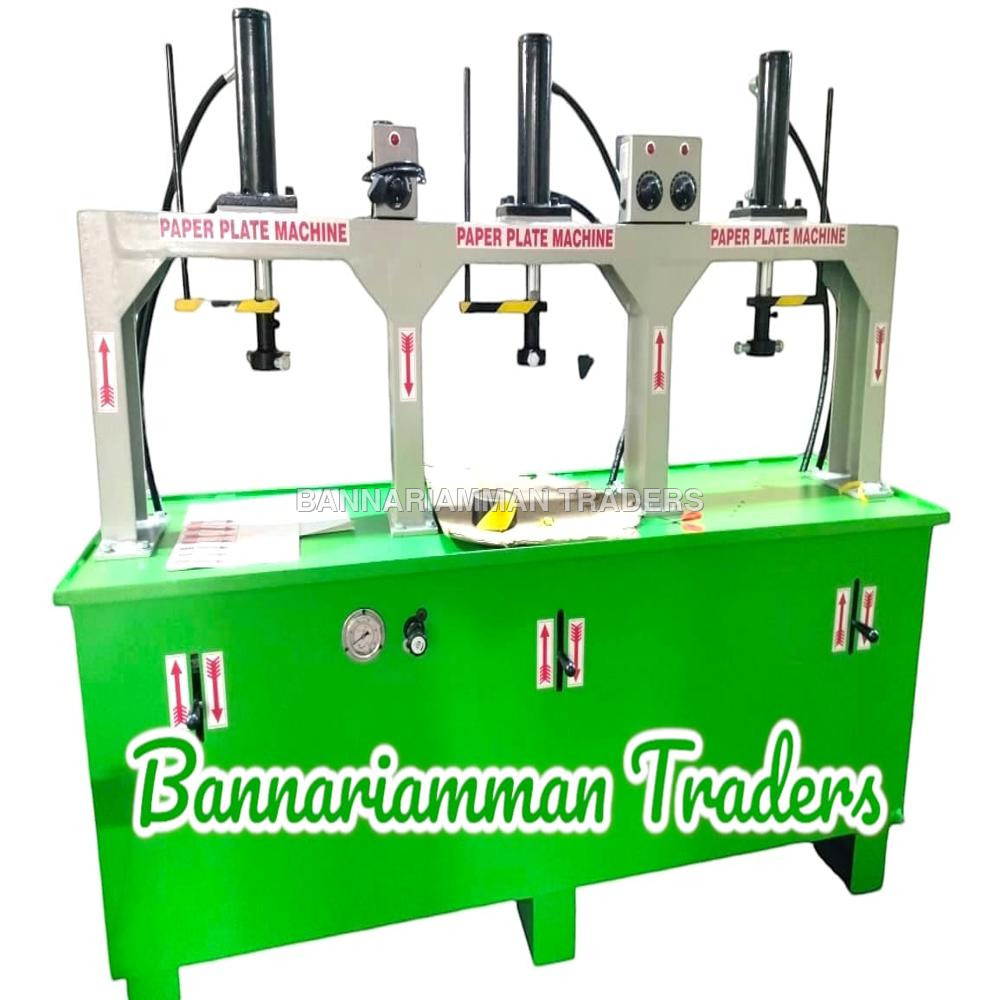 3die Semi Automatic Paper Plate Machine - Color: Powder Coating at Best Price in Coimbatore ...