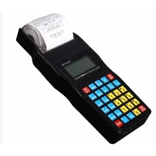 Handheld Bus Ticketing Machine - Color: Black at Best Price in ...