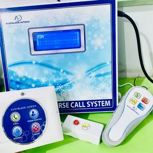 Wireless Nurse Call Bell System - Dimension (l*w*h): 80x80x10 ...