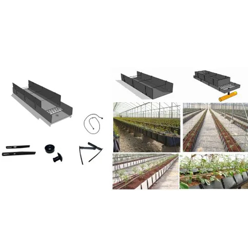 Greenhouse Hydroponics Soilless Trough - Base Material: Ms at Best ...