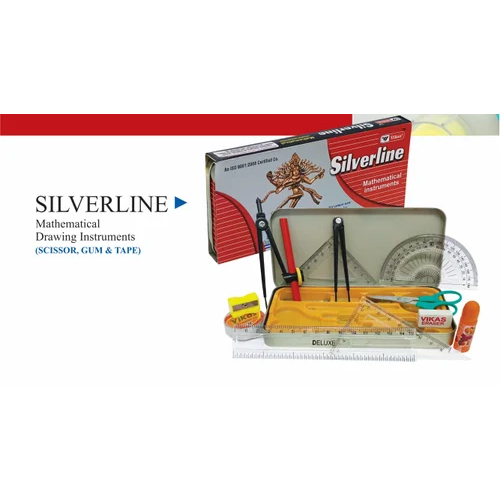 Silverline Mathematical Instruments Geometry Box - Feature: High ...
