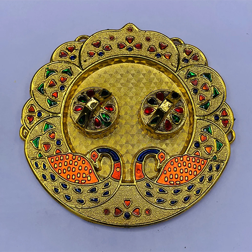 6 Inch Kankawati Dabbi - Color: Golden at Best Price in Mumbai | Royal Art