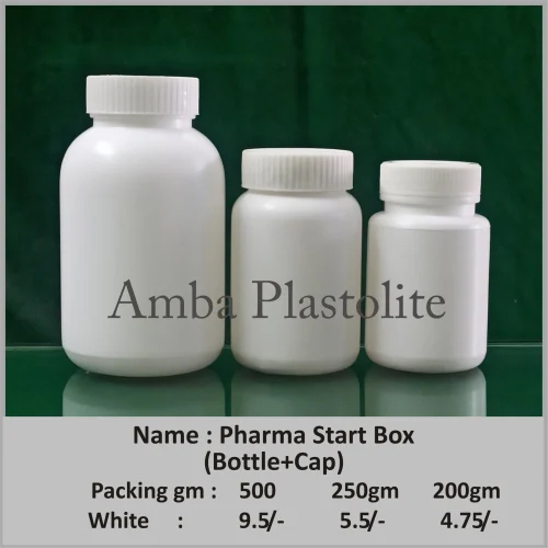 Hdpe Plastic Tablet Container - Capacity: 250/100/50 Gm Kg at Best ...