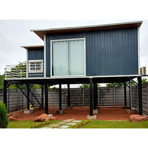 Prefabricated Container Farm House - Color: Different Available at Best ...