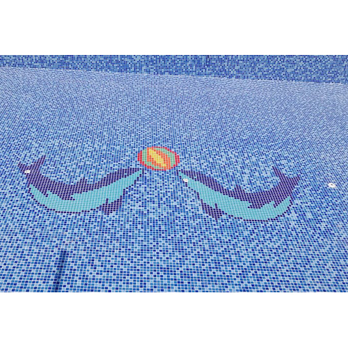 Dolphin Cad Melody Glass Mosaic Swimming Pool Tiles - Feature: Non-slip ...