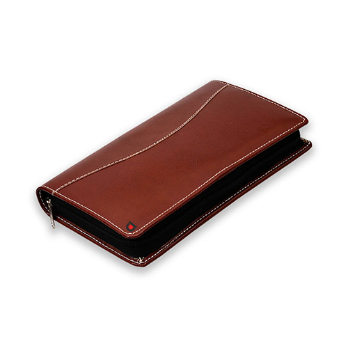 Leatherette Cheque Book Holder - Binding: Hardbound at Best Price in ...