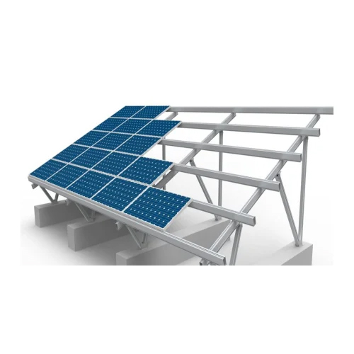 Ground Mounted Solar Structure - Application: Industrial at Best Price ...
