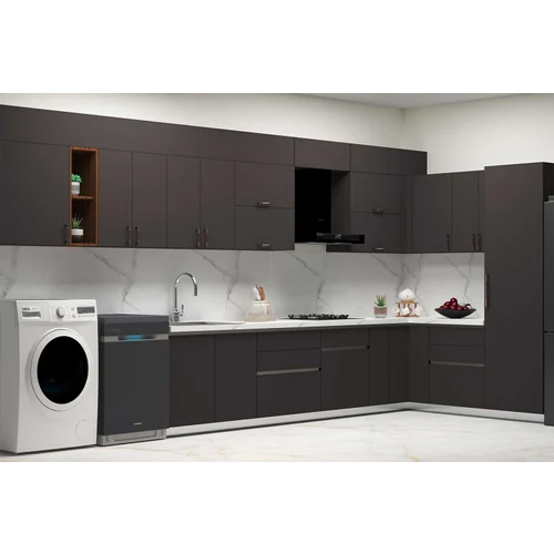 Modular Kitchen Pvc Cupboard - Color: Brown at Best Price in Pollachi ...