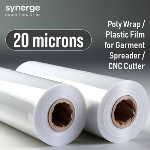 92 Inch Width Poly Film Rolls For Garment Cnc Auto Cutter And Spreader ...