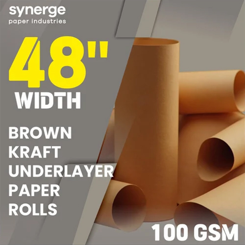 100 Gsm 48 Inch Underlayer Roll - Color: Brown at Best Price in ...