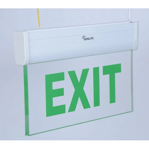 Exit Signage - Application: Outdoor at Best Price in Vasai | Sunlite ...
