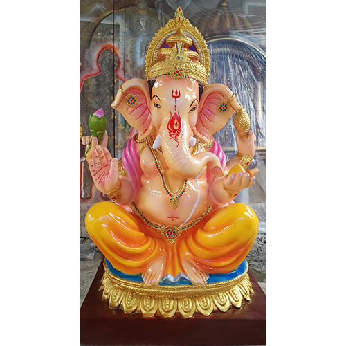 Lord Ganesha Statue - Color: Golden at Best Price in North 24 Parganas ...
