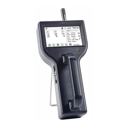 6 Channel Handheld Particle Counter - Color: Black at Best Price in ...