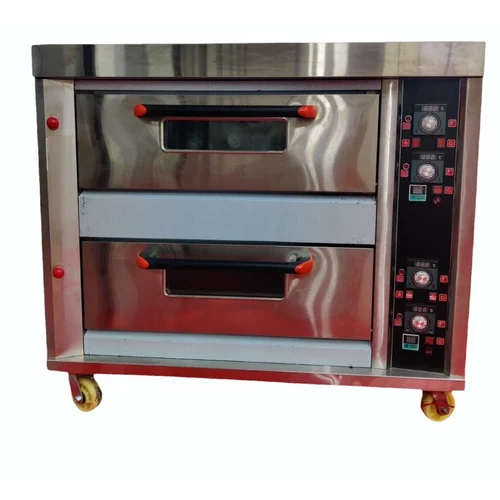 Ss Double Deck Gas Oven - Automatic Grade: Fully Automatic at Best ...