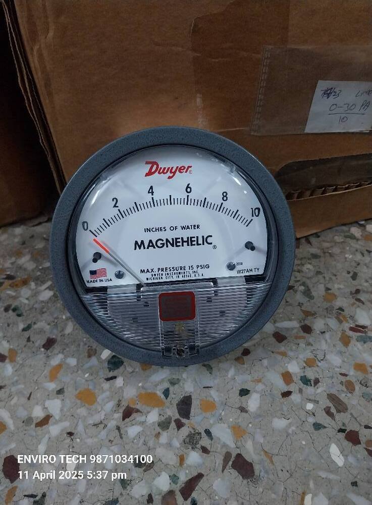 Original Dwyer Magnehelic Gauge 2000 Series With Good Quality at 8850. ...