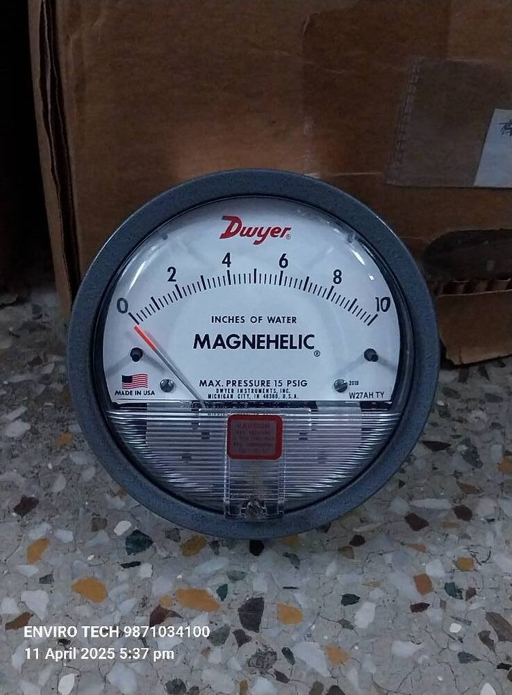 Original Dwyer Magnehelic Gauge 2000 Series With Good Quality at 8850. ...