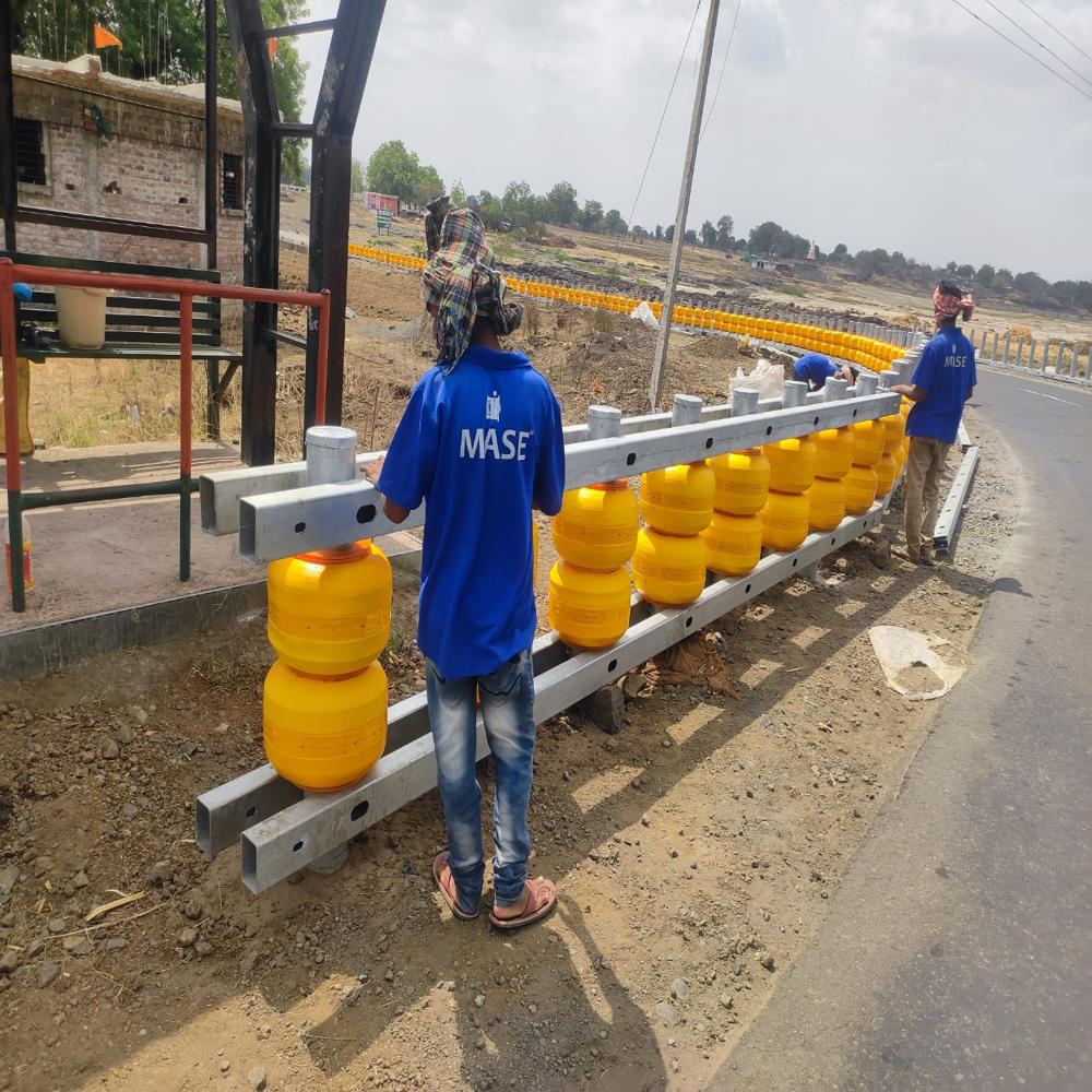 Mase Safety Roller Barrier at 45902.00 INR in Chennai | Mase Enterprises