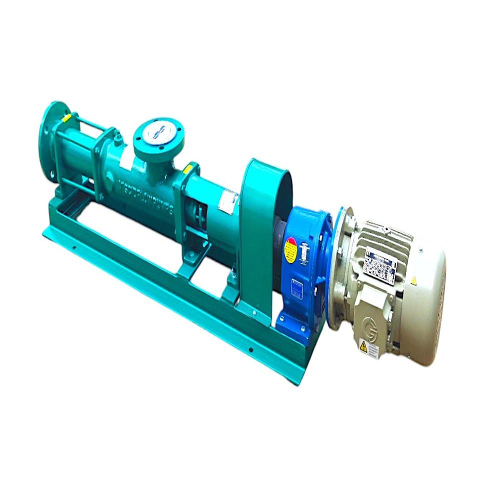 Cast Iron Singe Screw Pump - Helical Rotor Ss 316 - For Slurry Transfer ...