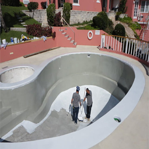 Pool Waterproofing - Customized White Coating, Rectangular Shape, 1 ...