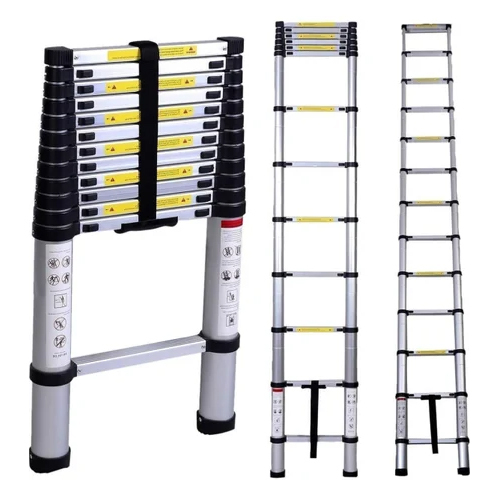 6 Feet Aluminium Telescopic Ladder - Feature: High Quality at Best ...
