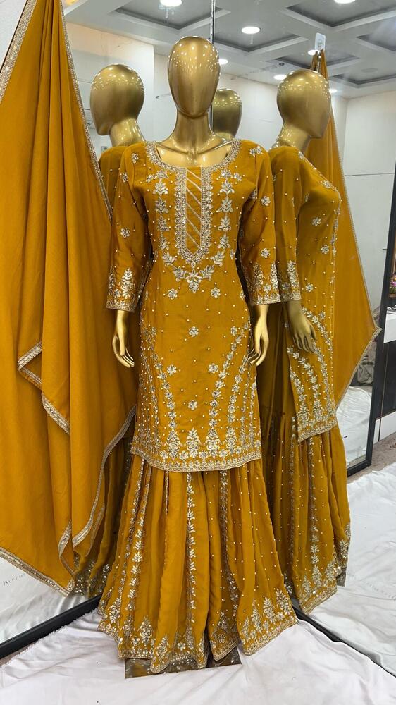 3 Piece Heavy Suit - Age Group: Womens at Best Price in Surat ...