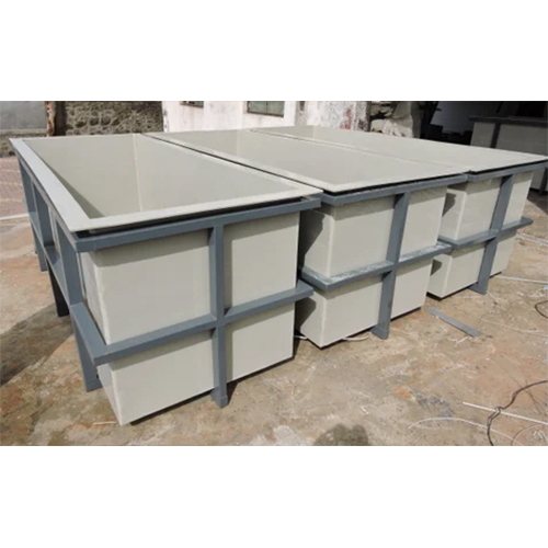 Pp Tanks With Ms Steel Structure - Application: Storage at Best Price ...