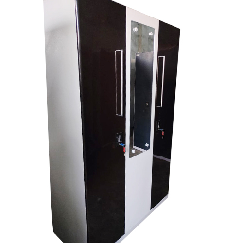 Triple Door Steel Almirah - Color: As Per Requirement at Best Price in ...