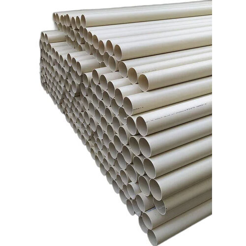 Pvc Plumbing Pipes - Pvc Material, Round Shape, White Color | Designed ...