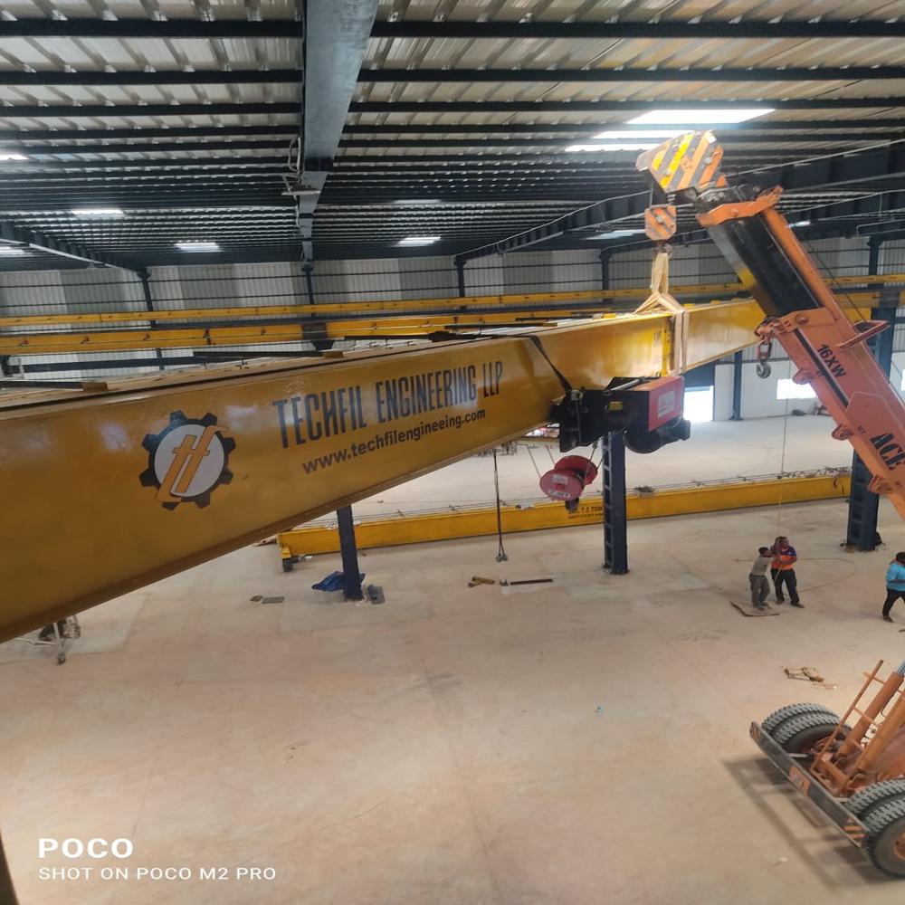 Single Girder Eot Cranes at 456660.00 INR in Erode | Techfil Engineering Llp