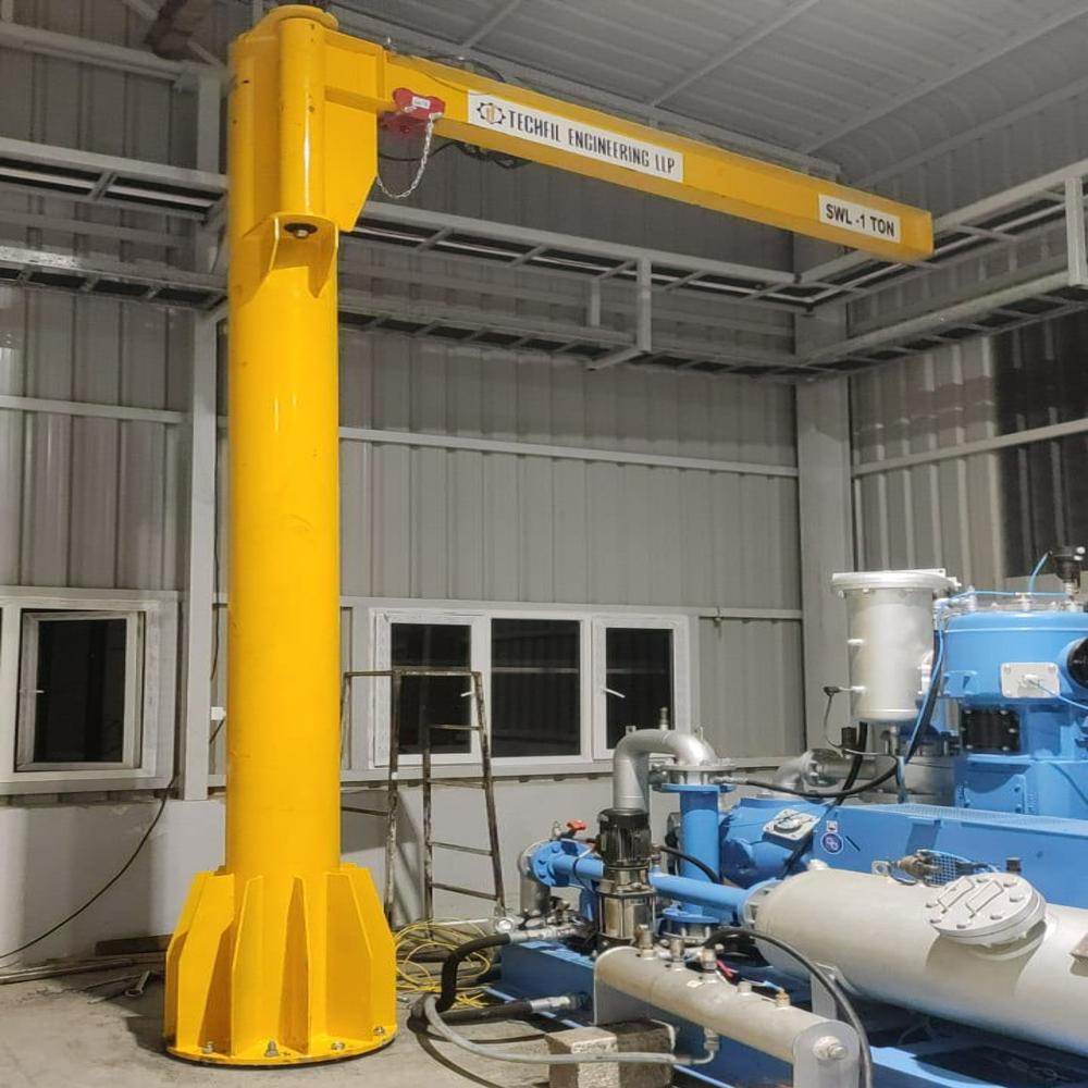 Pillar And Wall Mounted Jib Crane at 228278.08 INR in Erode | Techfil ...