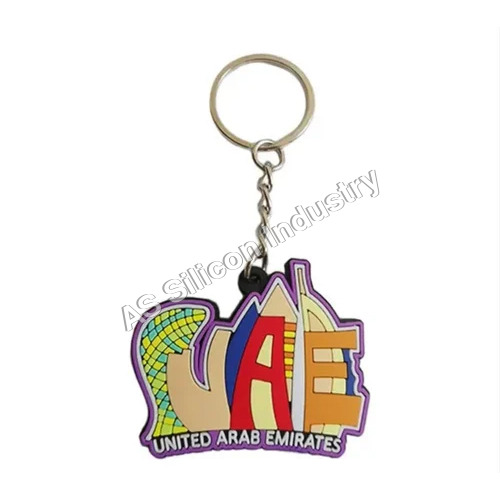 Silicone Rubber Name Keychain - Color: Multicolor at Best Price in ...