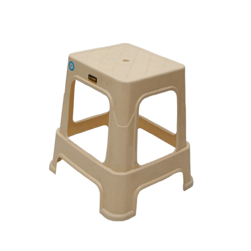 Hard Plastic Square Stool - Color: Different Available at Best Price in ...