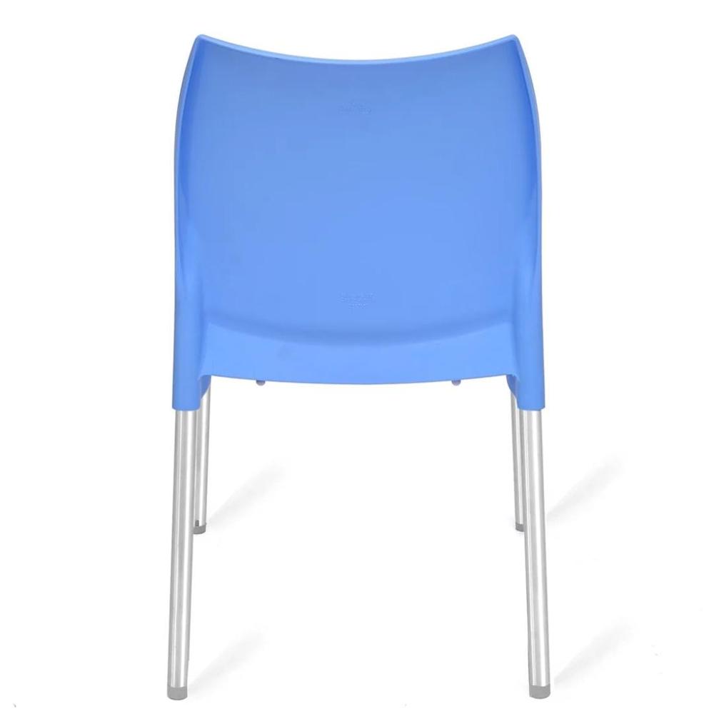 Nilkamal Novella 07 Chair - Virgin Plastic, Standard Size, Blue Color ...