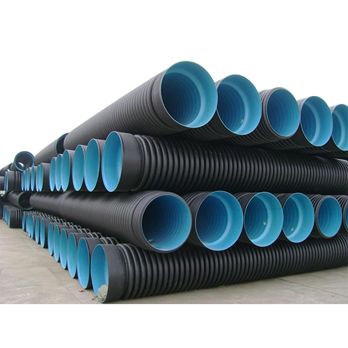 Double Wall Corrugated Hdpe Pipe - Diameter: 110 Millimeter (mm) at ...