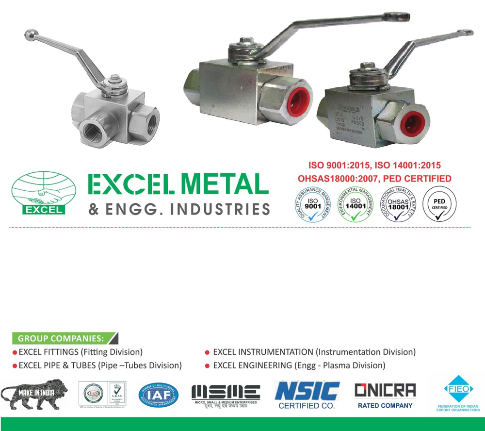 Hydraulic 2 Way Ball Valve at 1600.00 INR in Mumbai | Excel Metal ...