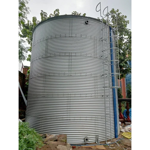 Raw Water Zincalume Tank - Capacity: 25000 To 50000 Ltr at Best Price ...
