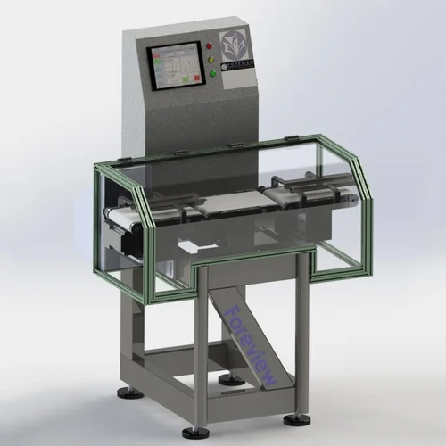 SS Online Checkweigher Machine - Fully Automatic Steel Weighing ...