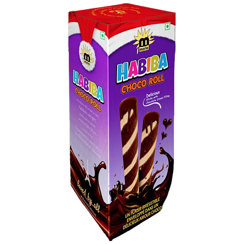 Habiba Choco Wafer Roll - Wafer Sticks - Ingredients: Chocolate & Milk ...