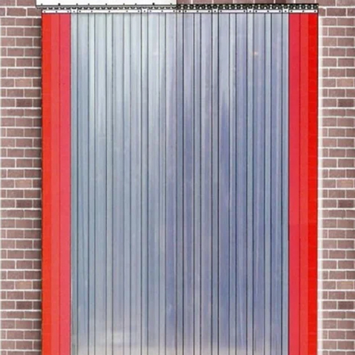 Industrial Pvc Strip Door Curtains - Color: Transparent at Best Price ...