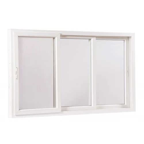 3 Track Upvc Sliding Toughened Glass Window - Application: Interior at ...