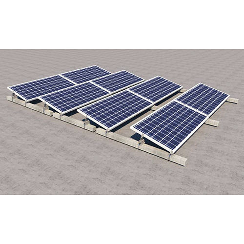 Kml Rcc Rooftop Solar Mounting Structure - Application: Industrial at ...